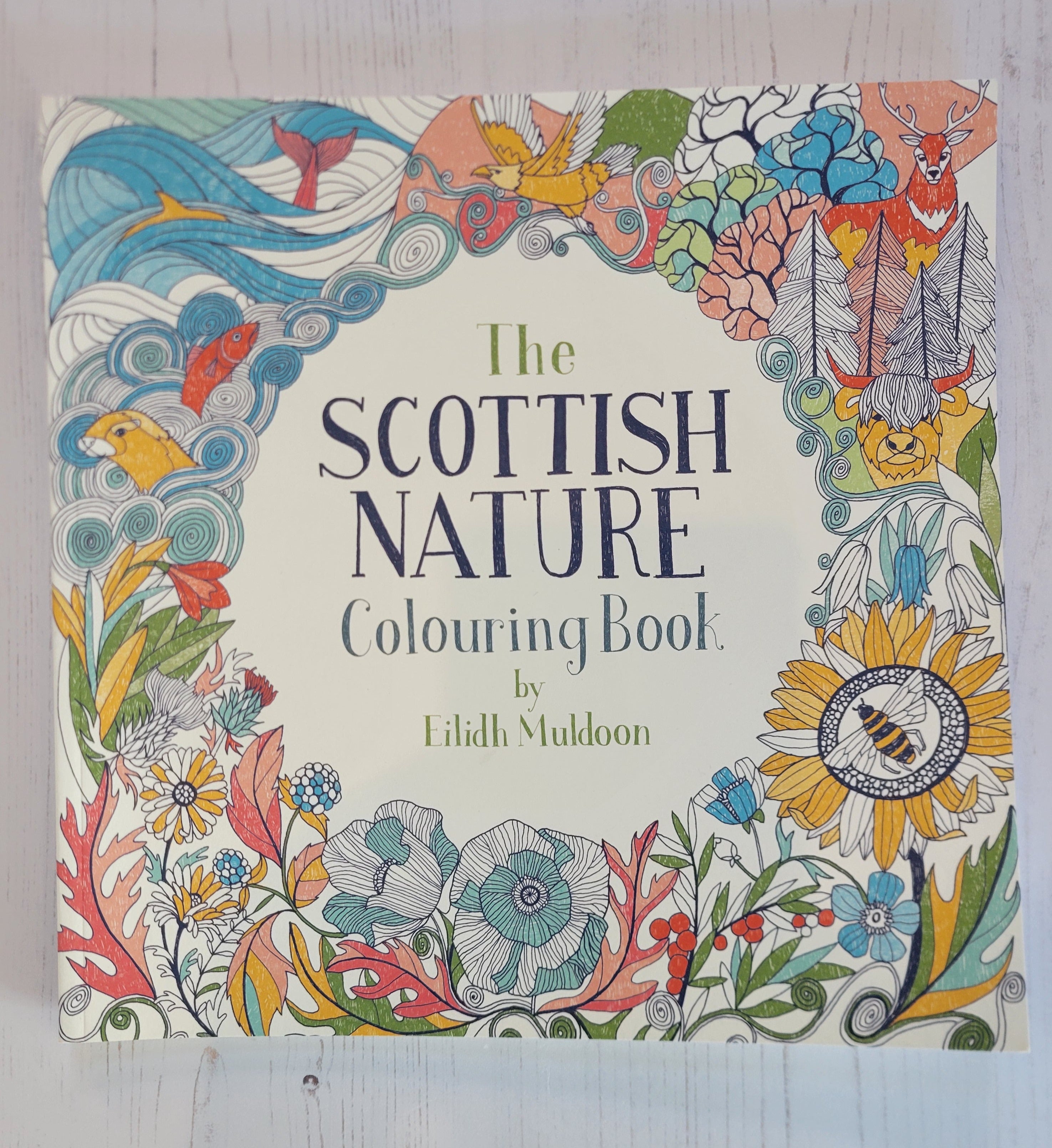 The Scottish Nature Colouring Book – Scottish Seabird Centre